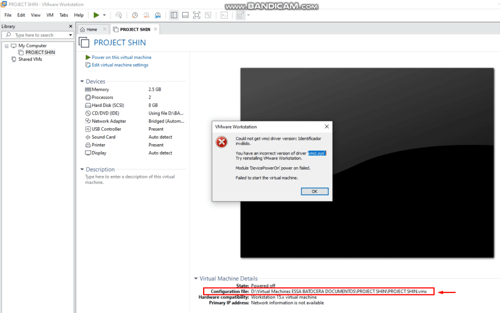 Como Resolver o Erro vmci.sys no VmWare Workstation
